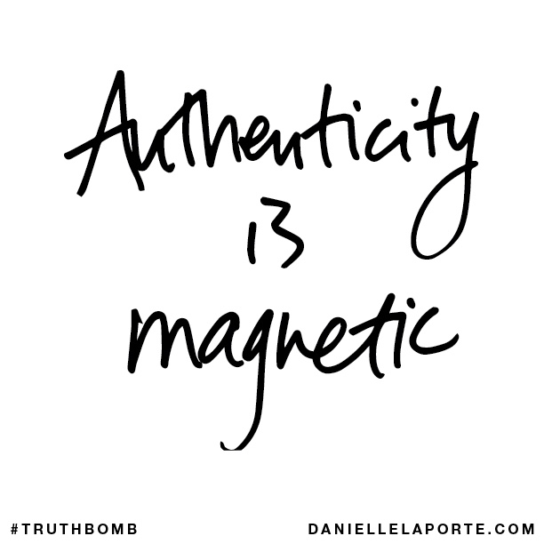 Authenticity is Magnetic | the grizzle grist mill