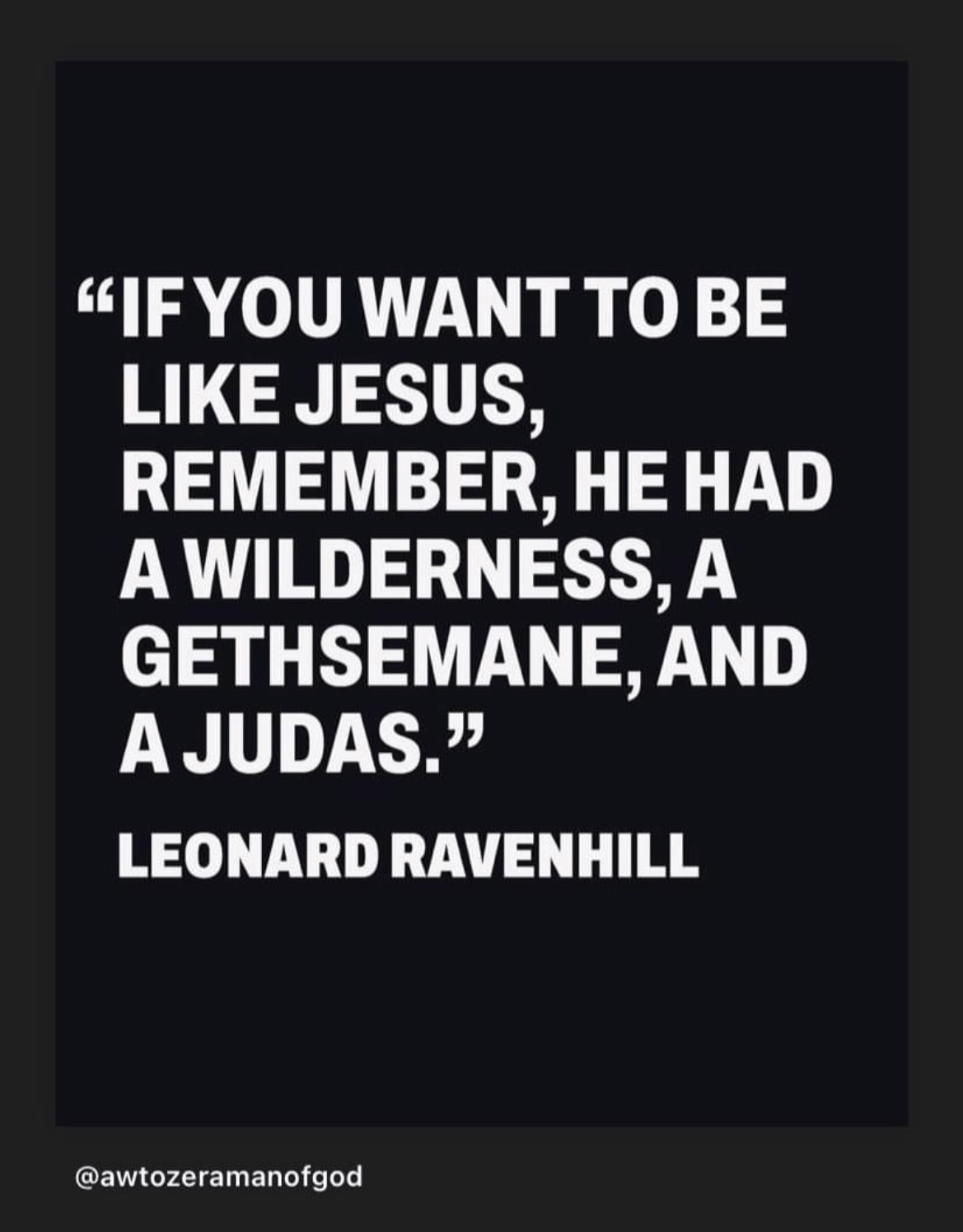 Be Like Jesus | the grizzle grist mill